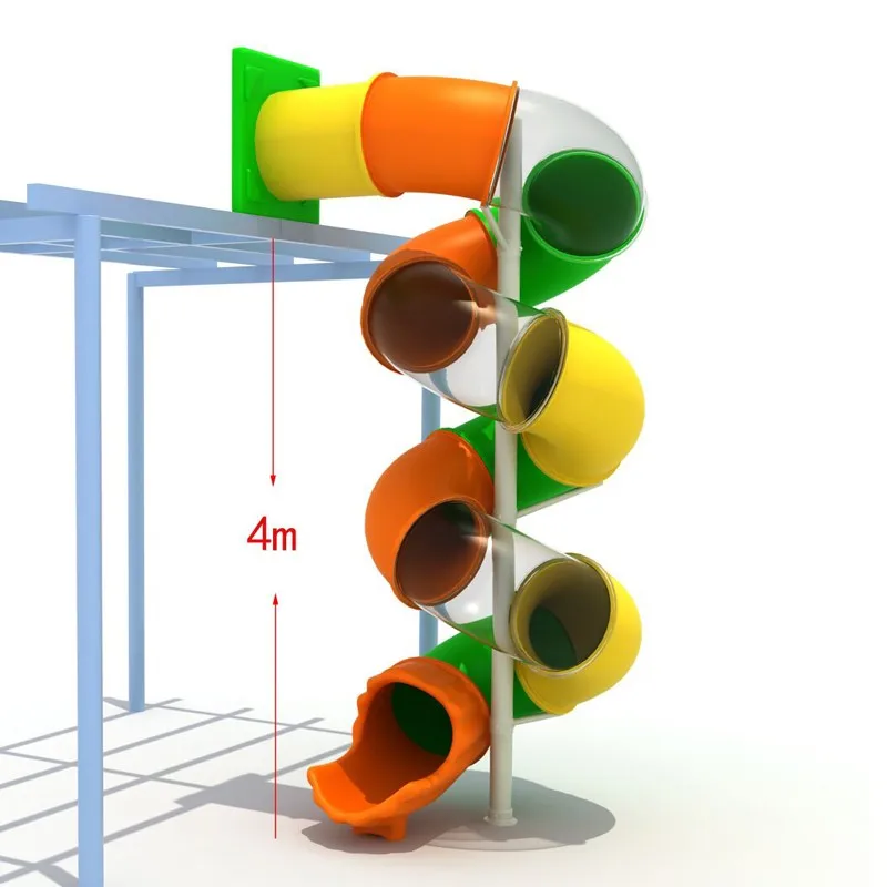 Cheap Indoor Playground - Used Commercial Children’s Plastic Tube Slide
