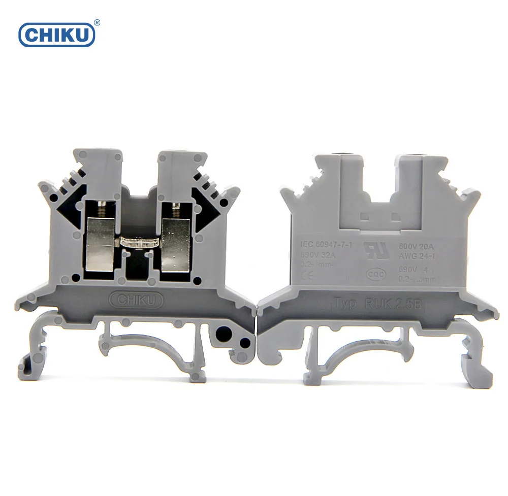 Feed through Terminal Block - UK 2.5 B 3001035 DIN Rail