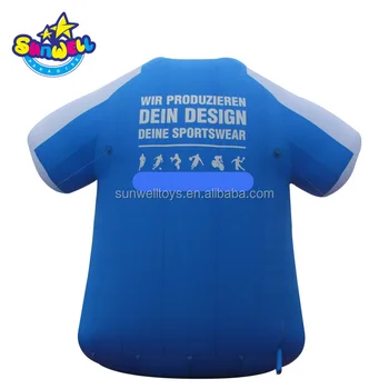 Customized Inflatable T-shirt/ Inflatable Advertising Clothes ...
