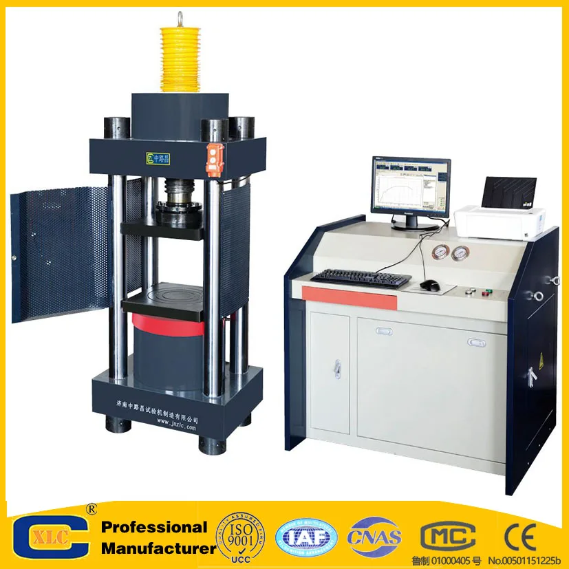 2000kn Compression Testing Machine Concrete Compaction Testing Equipment With 100 Precision