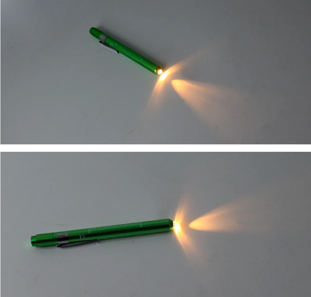 Promotional Gift Doctor Nurse Penlight Diagnostic White Yellow Lighting ...