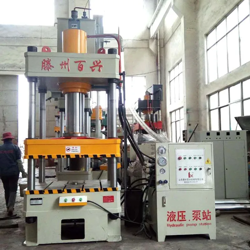 200 Ton Four Column Hydraulic Press Machine - Multifunctional Stamping ...