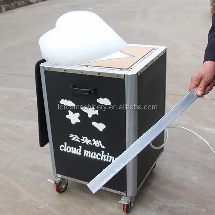Different Dies Flying Helium Foam Clouds Making Machine With Lowest ...