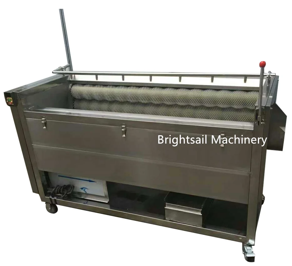 Industrial Automatic Cassava Potato Washing and Peeling Machine ...