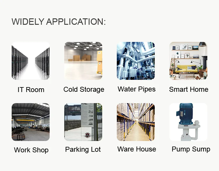 Non-positioning Water Detection Rope Sensor for Data Centers