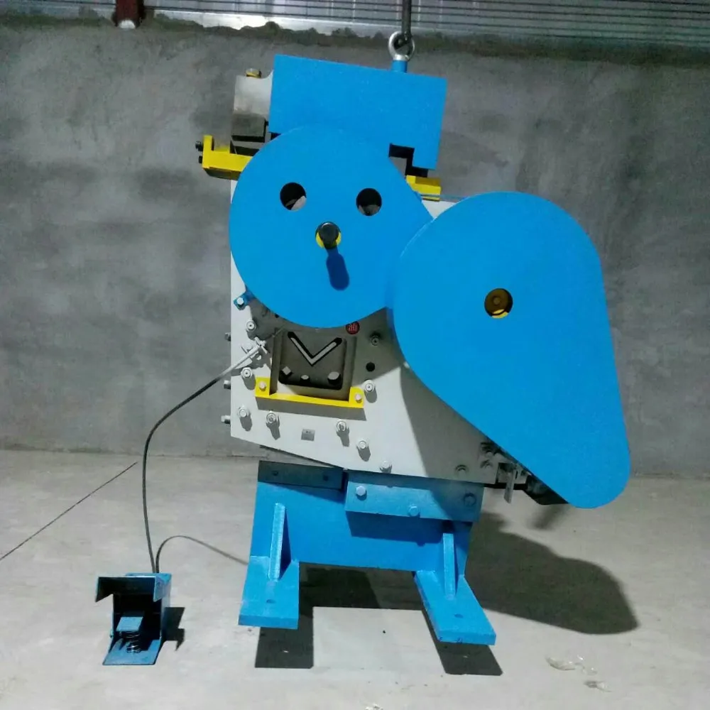 Electric Angle Iron Punch Shearing Machines - Buy Angle Steel Channel ...