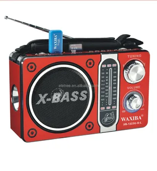 X-bass Portable Fm Am Sw 3 Band Solar Radios Mp3 Player With Led Torch ...
