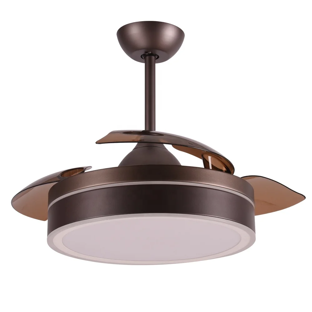 Chinese Style 36w Dc Ceiling Fan With Led Light Abs Ceiling Fan With ...