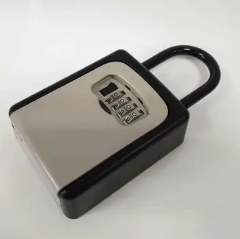 Real Estate Combination Lock Box/wall Mounted Key Lock Realtor Safe Box ...