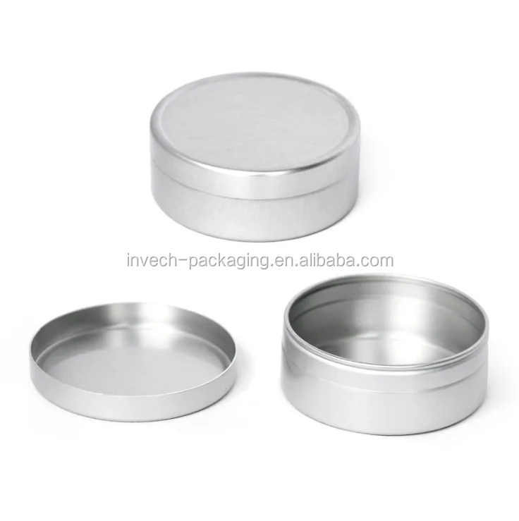 5g/10g Eos Lip Balm Container,Round Slip Lid Aluminum Jar,Lip Balm ...