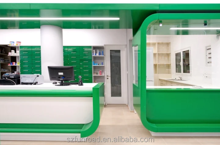 Pharmacy Shelves / Shelving For Retail Pharmacy Shop Interior Design ...