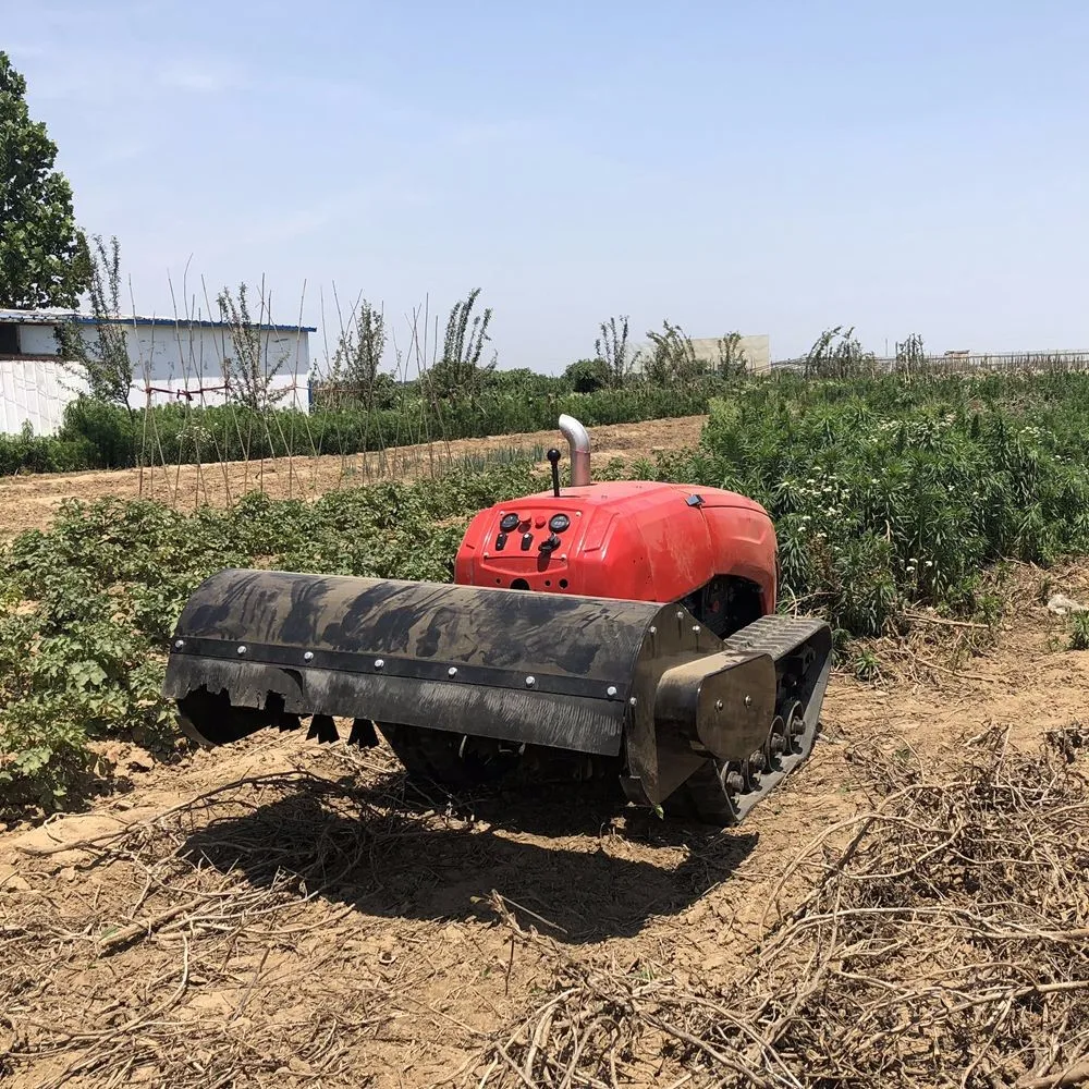 Remote Control Diesel Mini Tiller Cultivator for Farm Management