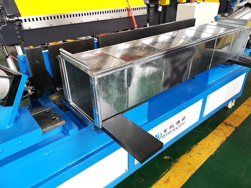 Pneumatic Pittsburgh Lock Seaming Machine Hvac Sheet Metal Square Duct ...