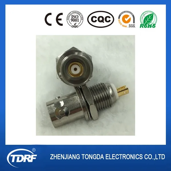BNC Male Female Triaxial Connector Bulkhead Mount - IP67