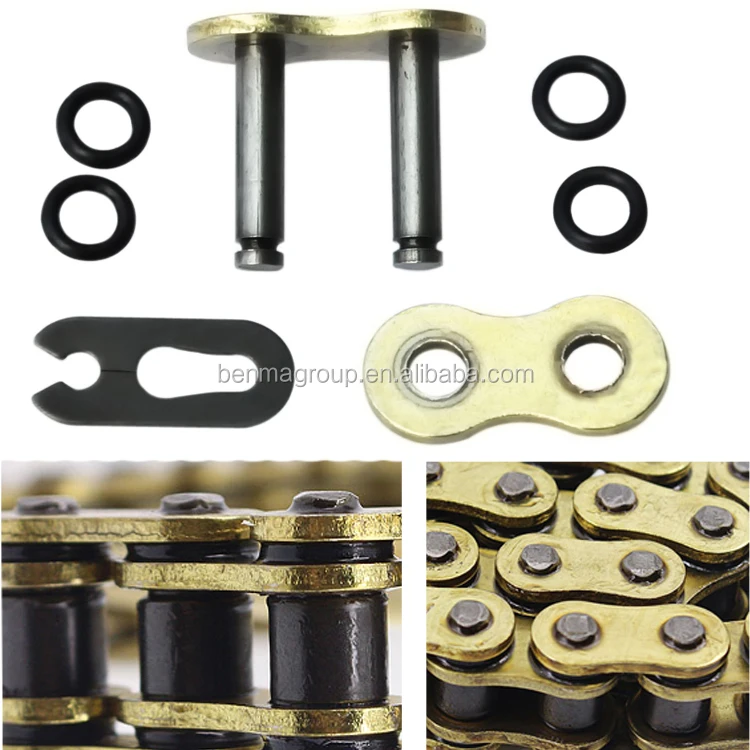 Gold Motorcycle Chain O-ring Seals Chain 428h-120l - Buy O-ring Chain,O ...