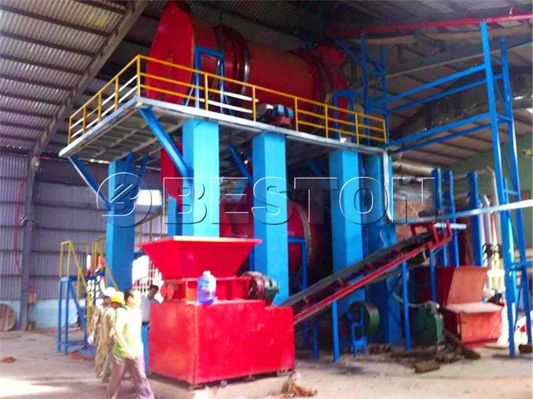 Coconut Shell Charcoal Making Production Line With Ce Iso - Buy Coconut ...