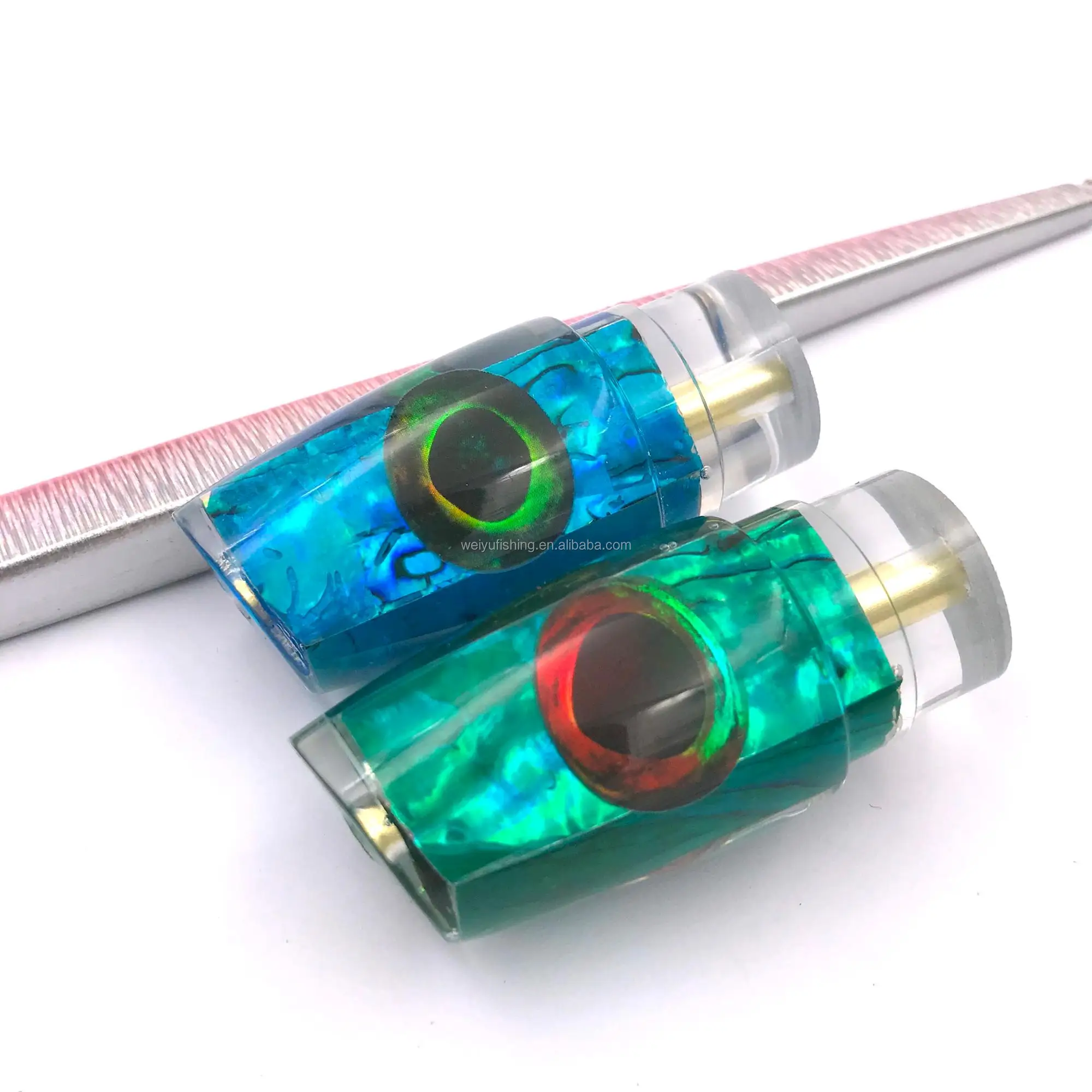 OEM Slant Resin Trolling Lure Heads for Tuna Marlin Fishing