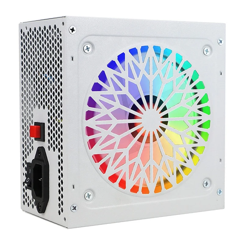 Oem 650w Rgb Atx 80plus Power Supply Pc Bronzed Modular Psu Switching ...