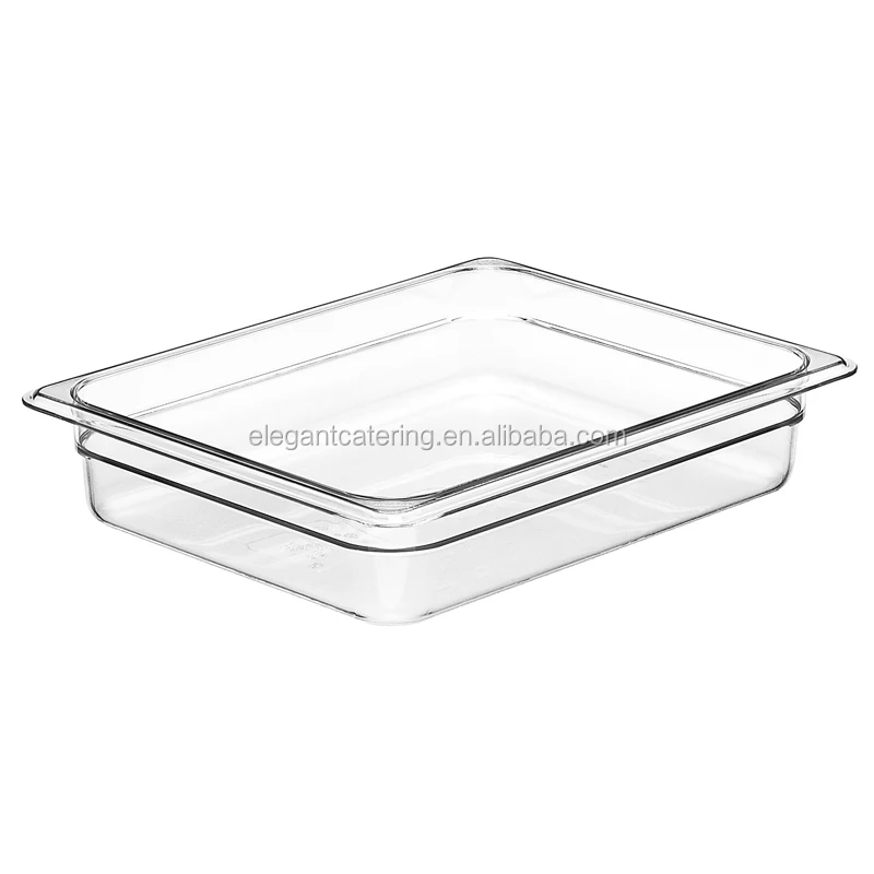 Clear And Black Color Polycarbonate Plastic Gastronorm Container Gn Pan ...