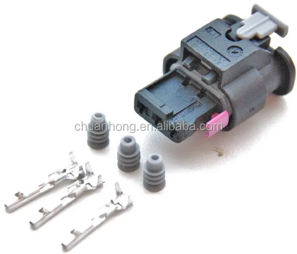 Audi Vw Skoda Vag 3 Pin Connector Plug 3c0973203 4h0973703 - Buy ...