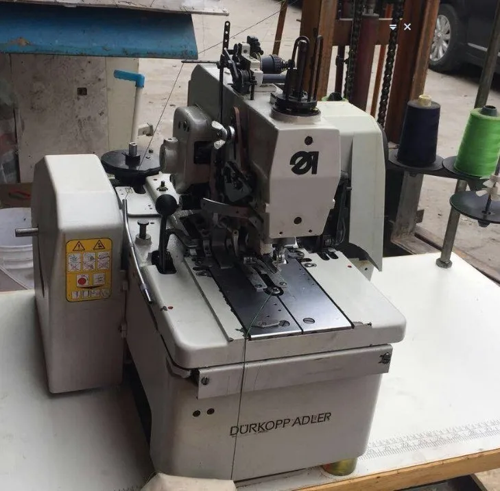 Used Durkopp Adler 558 Industrial Sewing Machine - Automatic Buttonhole ...