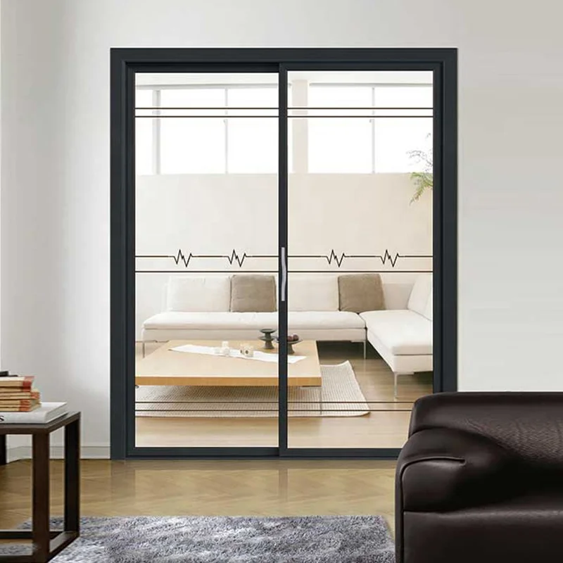 Custom Color and Thickness Slim Frame Open Door for Home