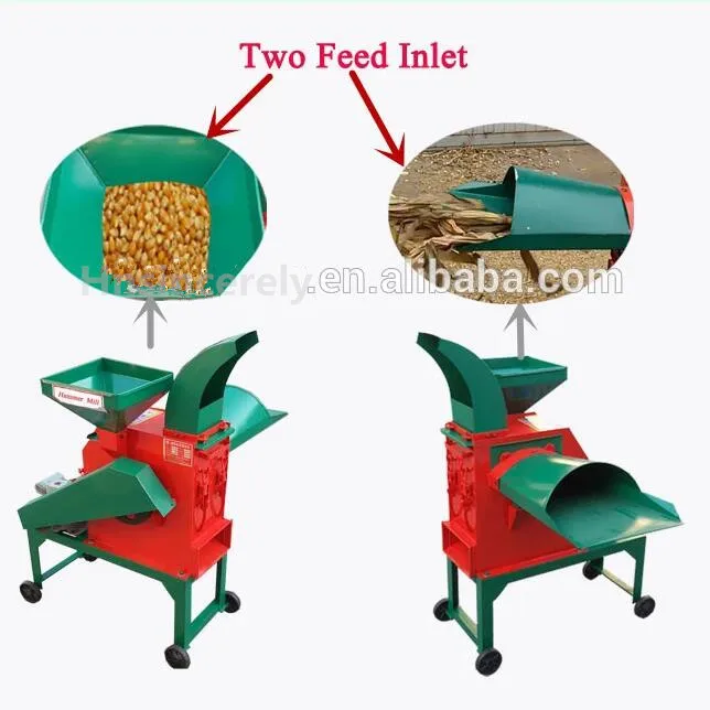 Corn and Straw Smashing Silk Feed Machine - High Efficiency