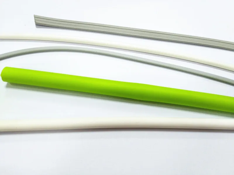 Customized Extrusion Silicone Rubber Rope Line - Buy Extruded Silicone ...