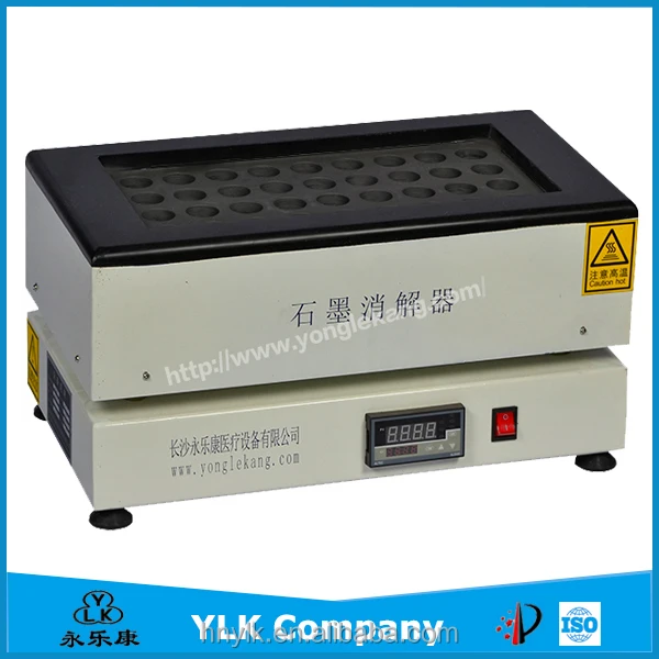 Laboratory Digital Protein Block Graphite Digestion Equipment/test Tube ...