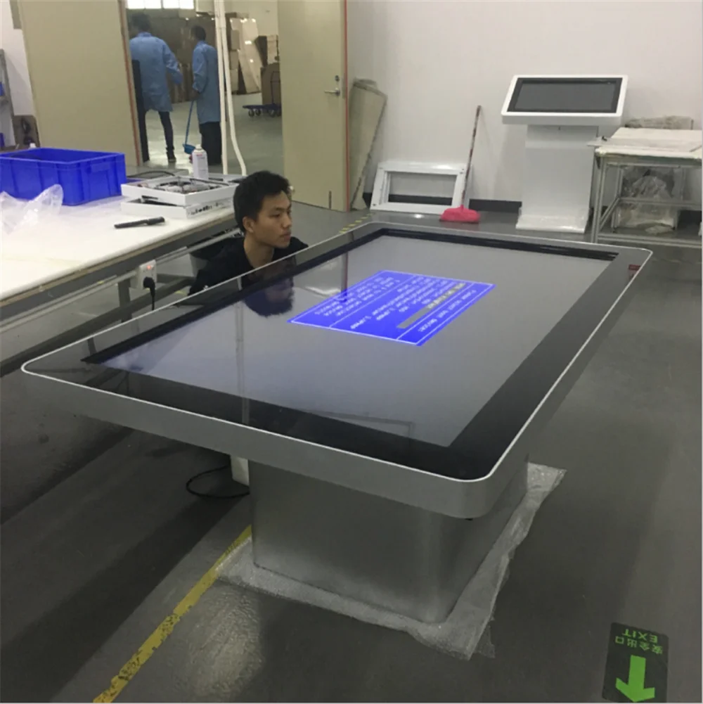 Android Wifi Multi-touch Smart Interactive Touch Screen Coffee Table ...