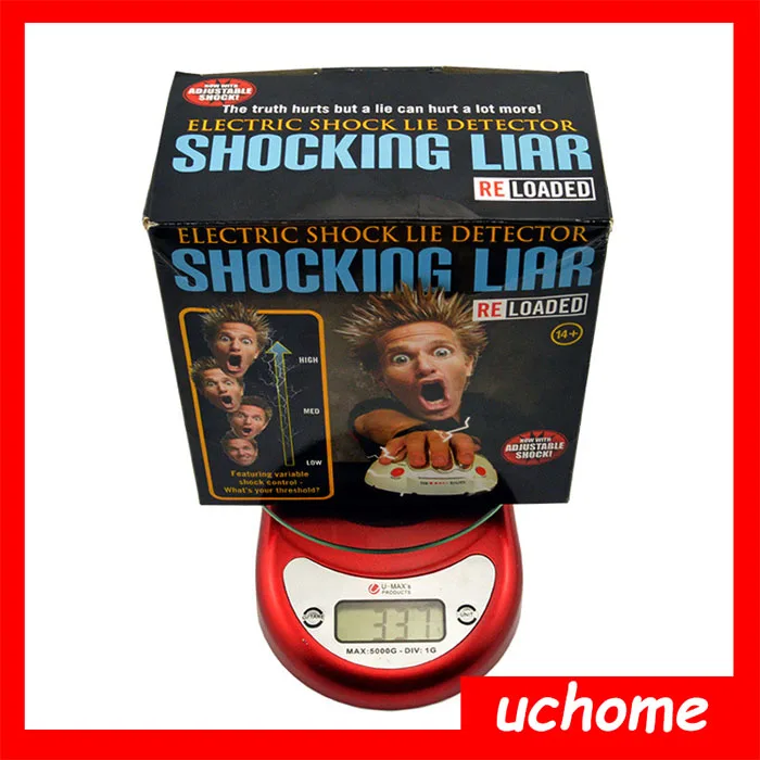 Uchome Christmas Gift Portable Lie Detector Pocket Polygraph Truth ...