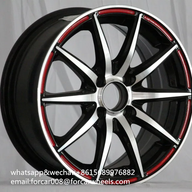 13/14/15 Pcd100 13 Inch Alloy Wheels With 4 Holes - Buy Alloy Wheels 14 ...