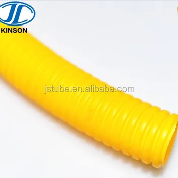 Yellow Plastic Pe Flexible Corrugated Electrical Pipe - Buy Flexible ...