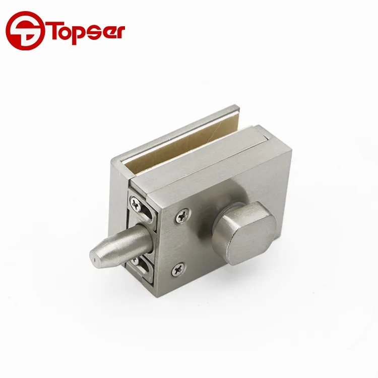 Double Side Glass Door Handle Lock - Secure & Stylish