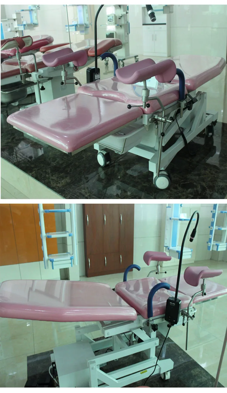 JQ-3005 Maternity Equipment Electric Gynecologic Table for Birth-giving ...