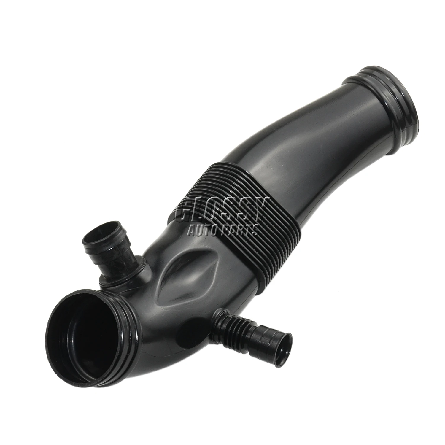 Glossy Engine Air Intake Pipe Hose for 2001-2008 A4 8E B6 B7