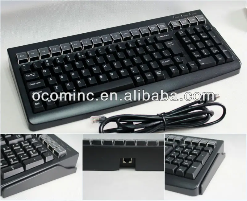 Pos System Black Programmable Keyboard With Usb - Buy Pos Terminal ...