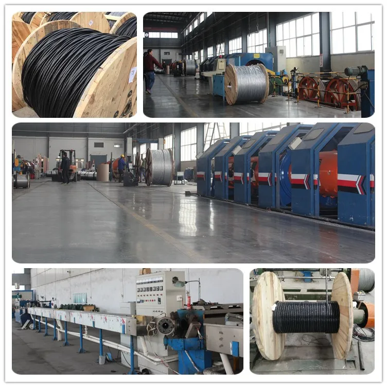 Overhead Transmission Power Wire Lines Aerial Bundle Cable 3 Core ...