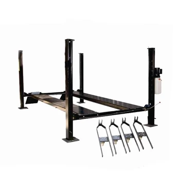 4 Post Car Lift With Casters 9000 Lb For Garage - Buy Car Lift For ...