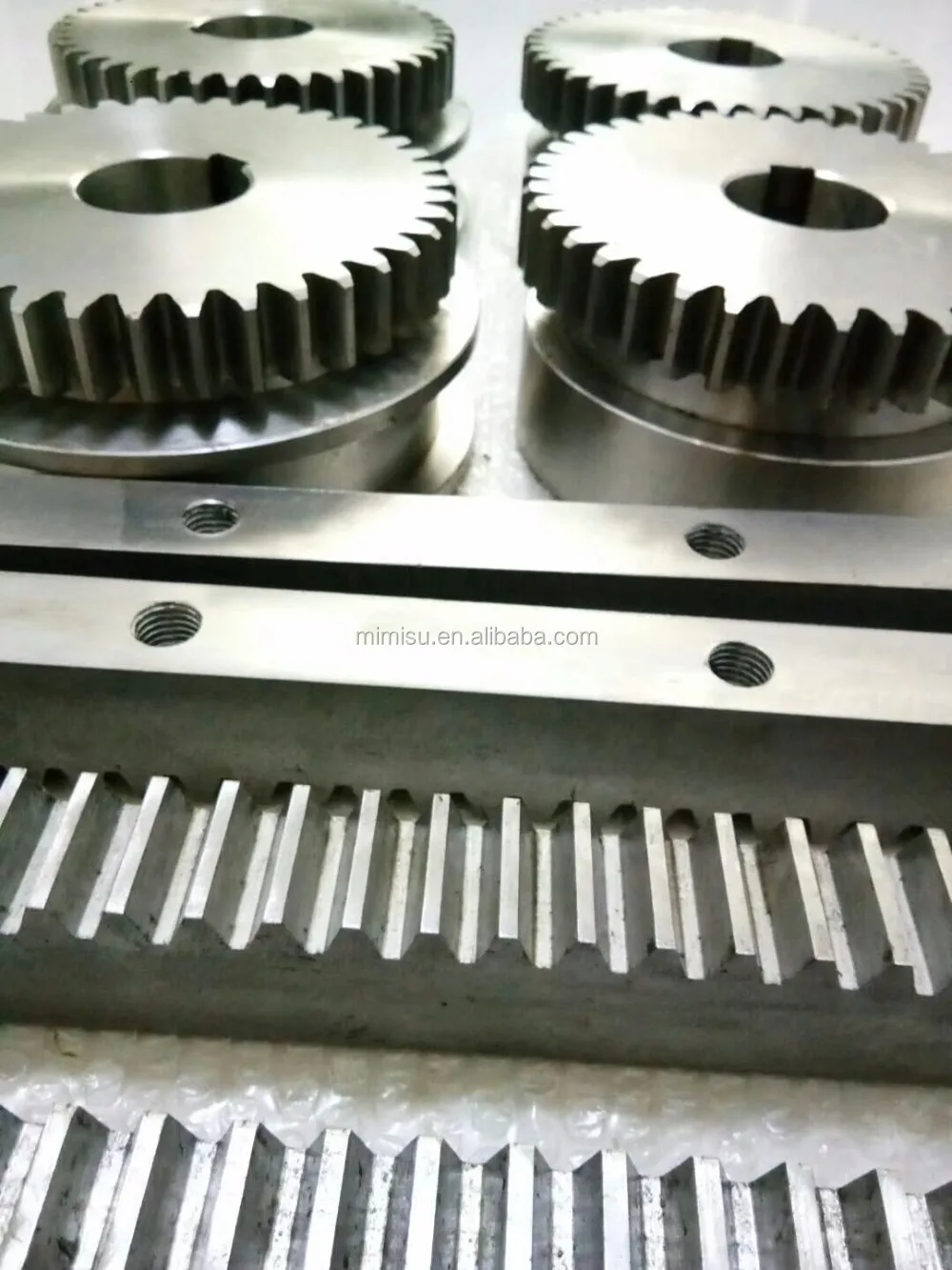 High Precision Double Linear Motion Rack Gear For Linear Transmission ...
