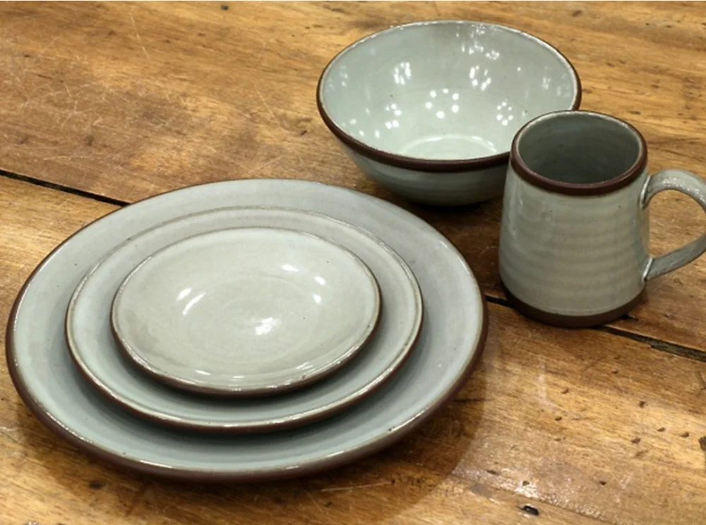 16PC 20PC Rural Terracotta Dinnerware Ceramic Dinning Set
