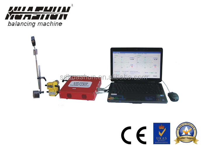 Huashun Hm-09c Portable Dynamic Balancing Machine And Good After Sale ...