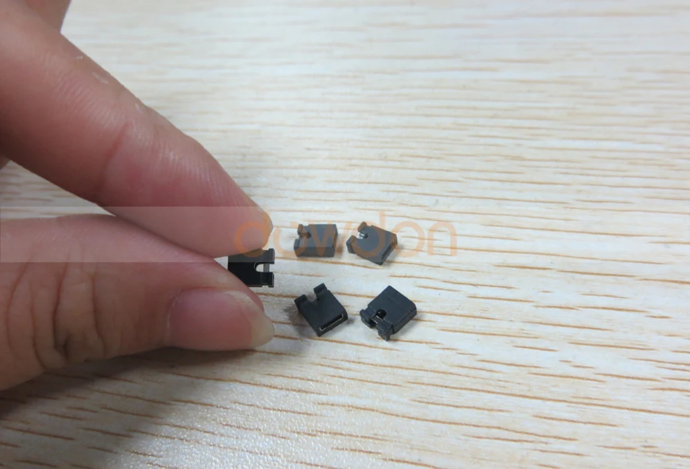 2.54mm Black Circuit Board 2 Pin Header Shunts Jumper Cap