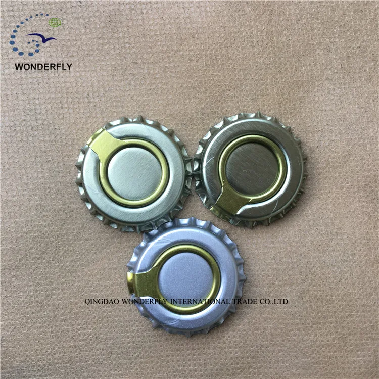 Easy Open Crown Cap,Ring Pull Caps For Beer,Water. - Buy Ring Pull Caps ...