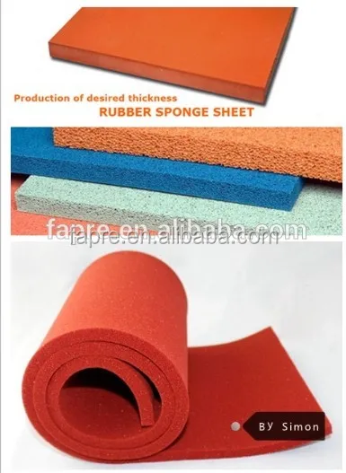 Low Hardness Open Cell Silicone Sponge for Ironing Table