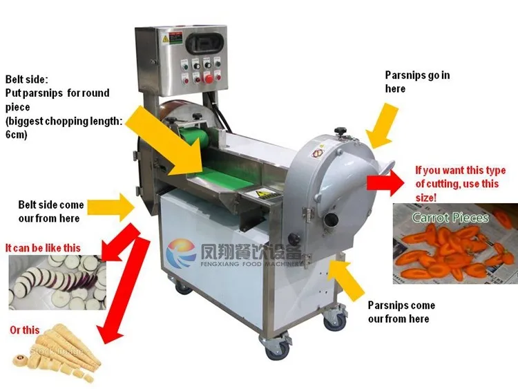 Chinese Super Pineapple Papaya Vegetable Slicing Shredding Machine ...