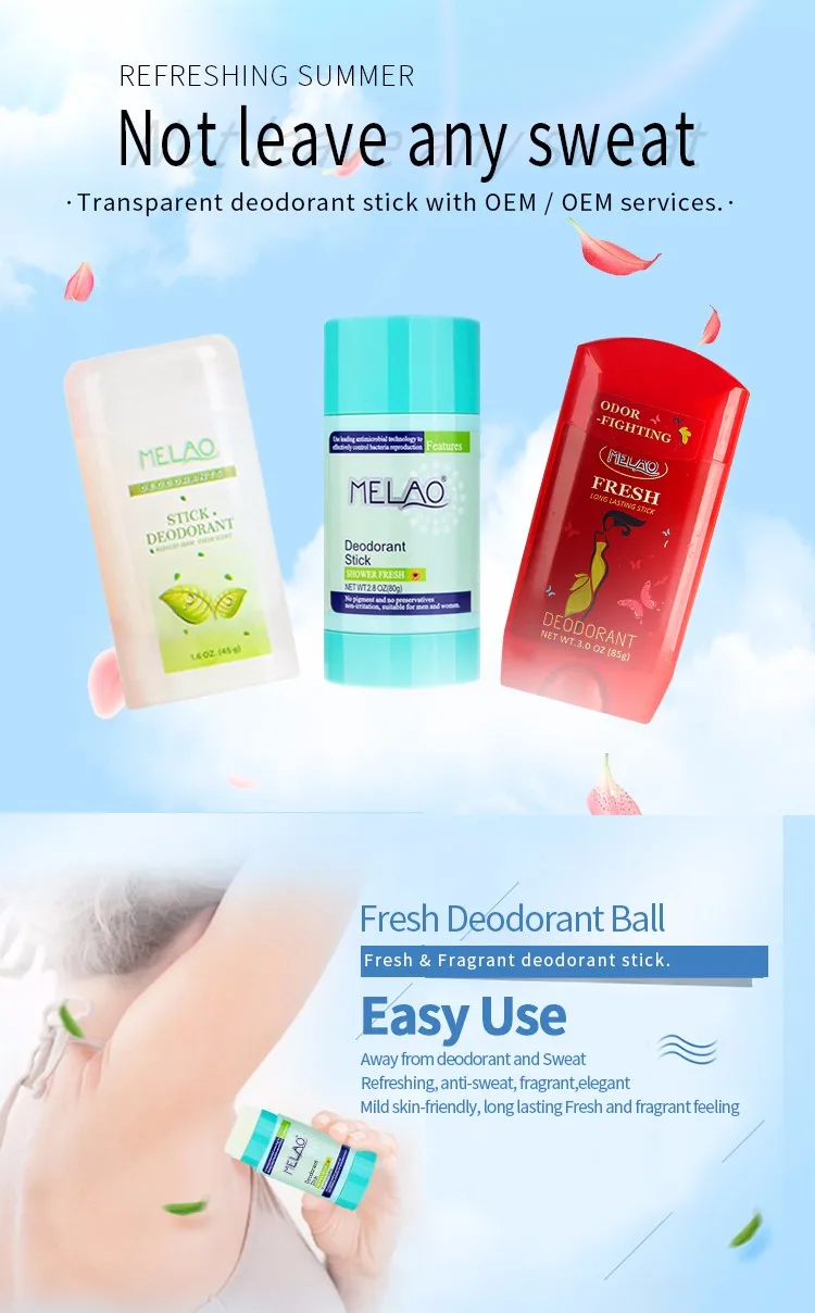 Melao Brand Body Antiperspirant Deodorant Stick Factory Manufacturer ...