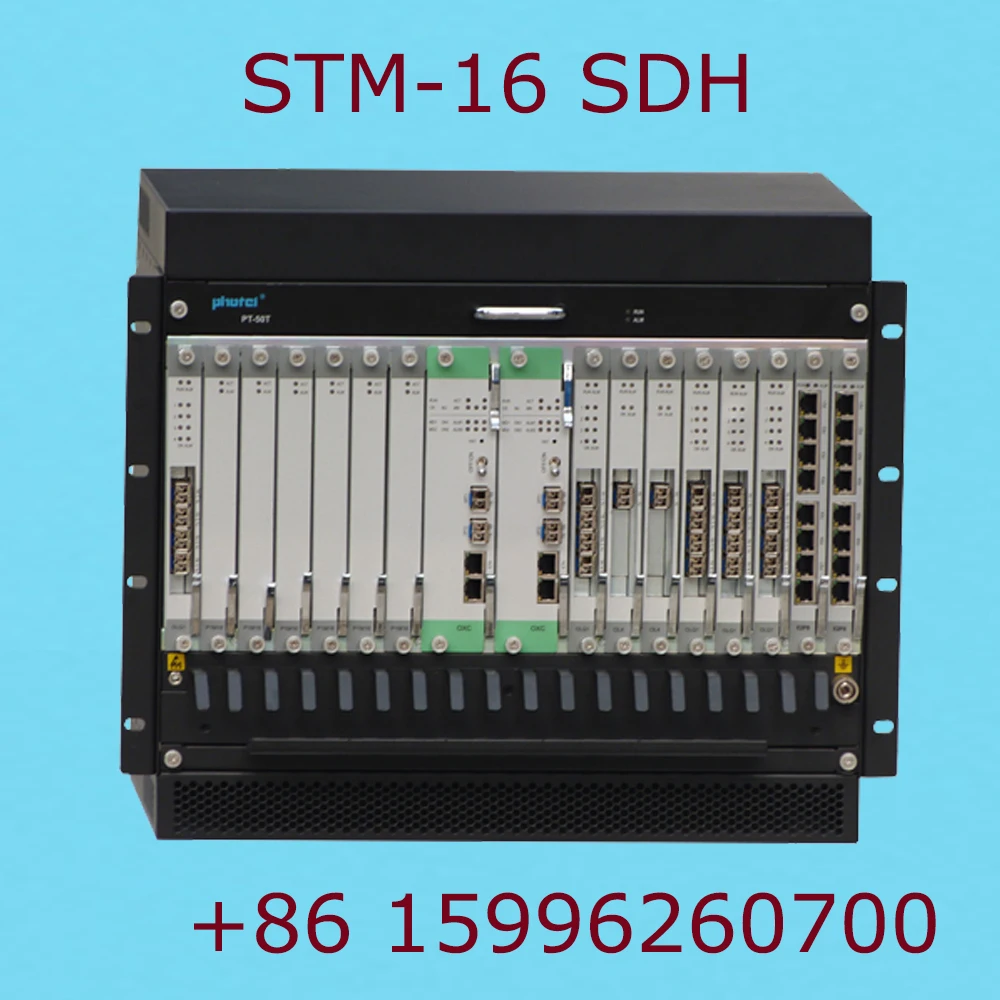 אספקת מפעל STM-16 SDH/MSTP ADM ציוד הרבב הטלקום-ציוד סיב אופטי-מספר ...