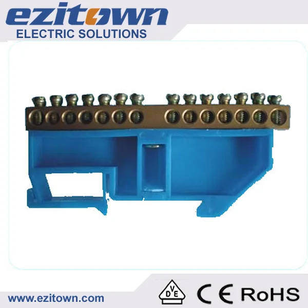 Sak Jxb Plastic 10mm2 35mm2 50mm2 Quick Disconnect Screw Terminal Block ...