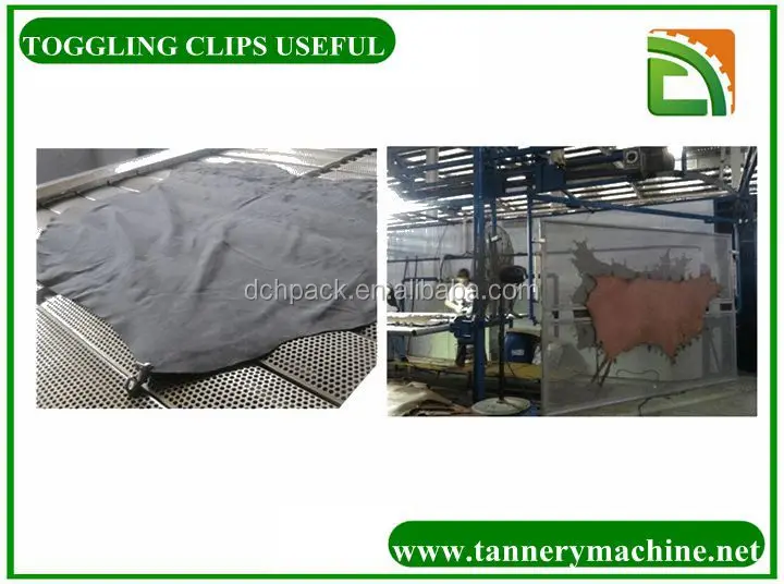 Leather Stretching Clamps for Toggling Machine - Durable